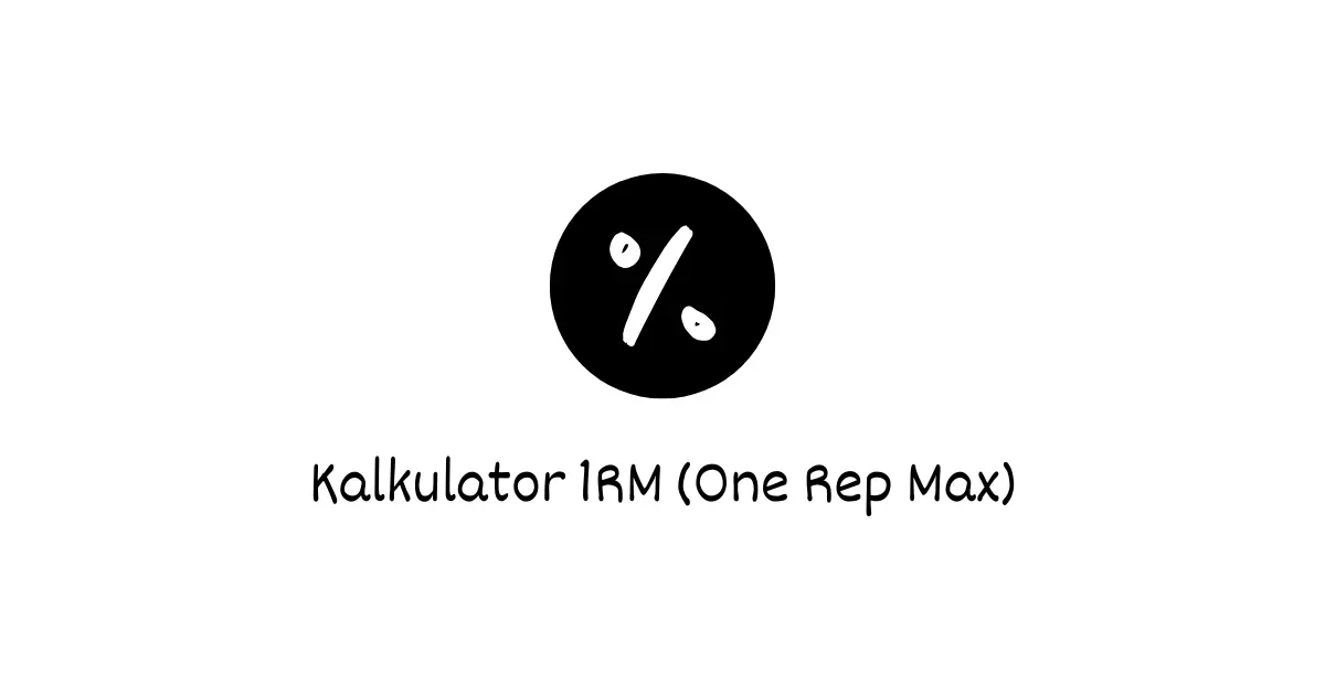 Kalkulator 1RM | Oblicz maksymalny ciężar treningowy